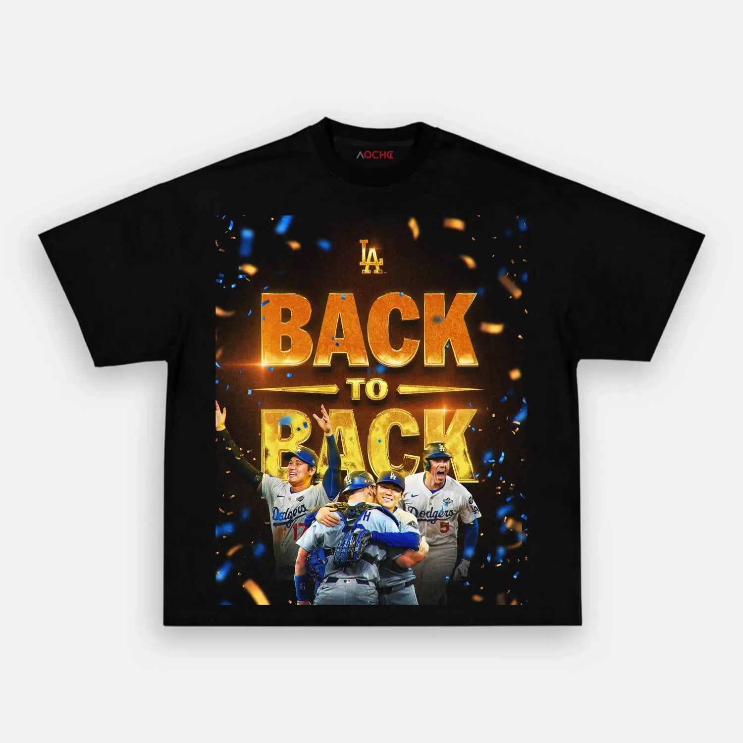 Dodgers Back to Back Tee 2.0 – AQCHIC